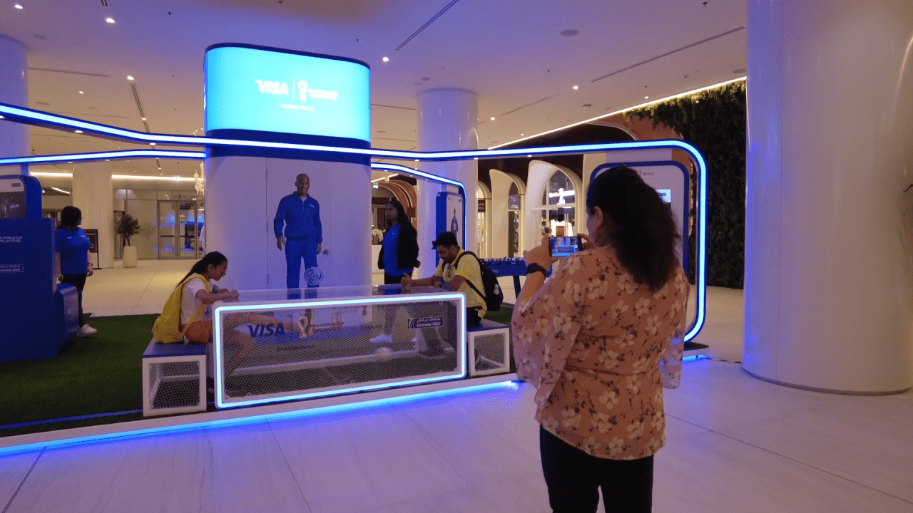 Football Activation | Dubai Mall Activations Rental